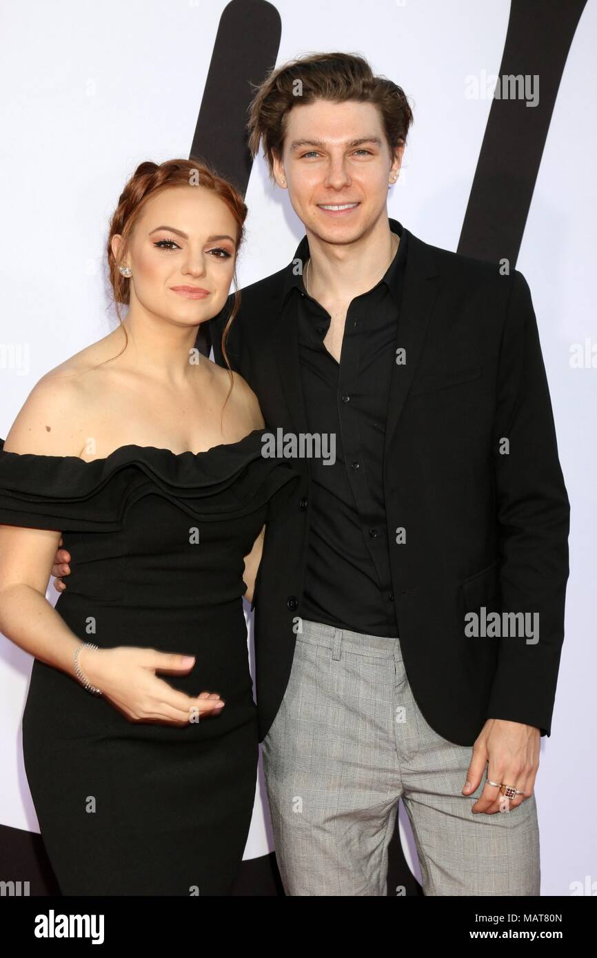 Los, CA. 3rd Apr, 2018. Michelle DeFraites, T C Carter at arrivals for ...