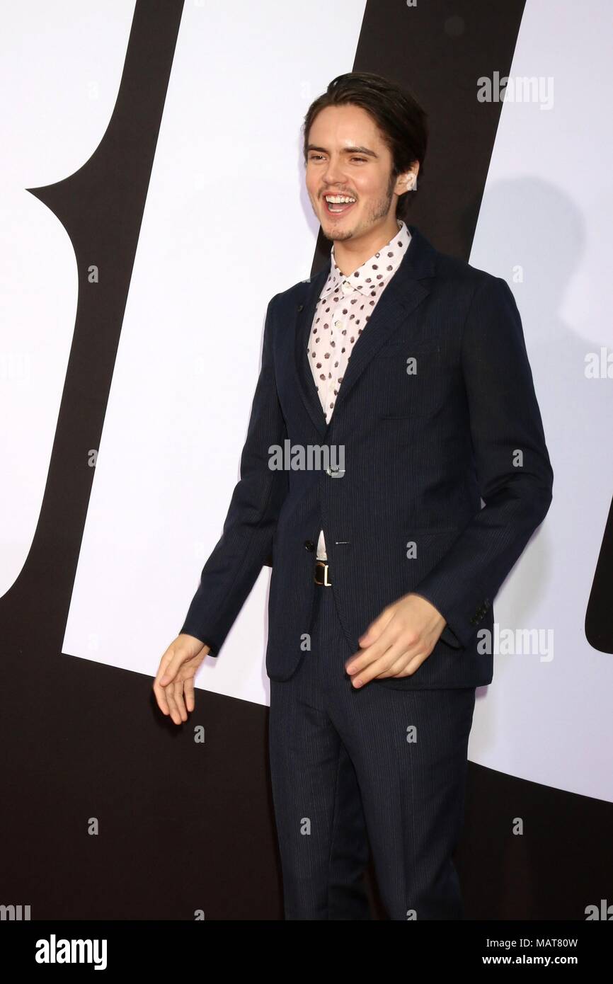 Los, CA. 3rd Apr, 2018. Miles Robbins at arrivals for BLOCKERS Premiere ...