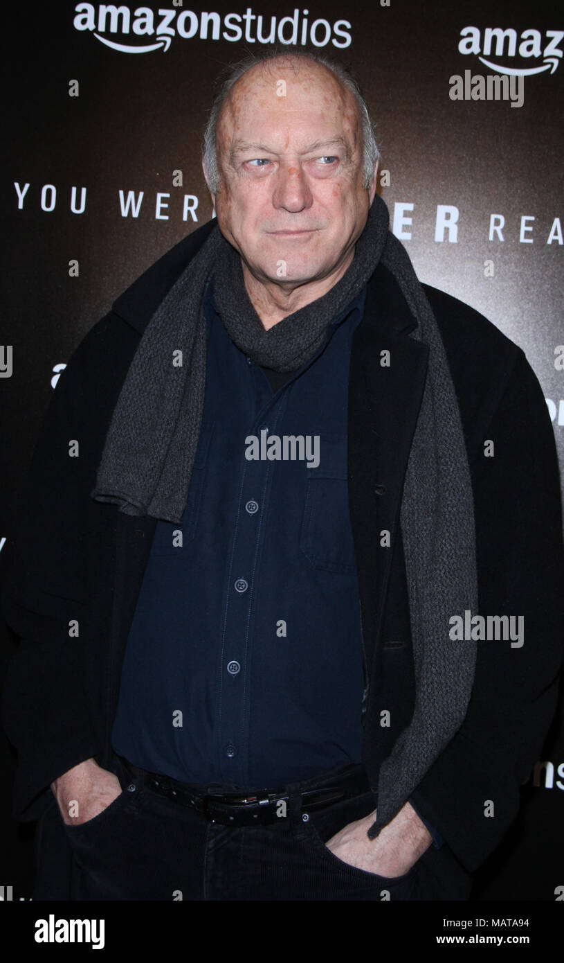 NEW YORK, NY April 03, 2018: John Doman attendAmazonstudios present a ...