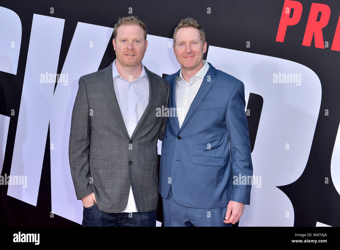 Brian and Jim Kehoe attending the 'Blockers' premiere at Regency ...