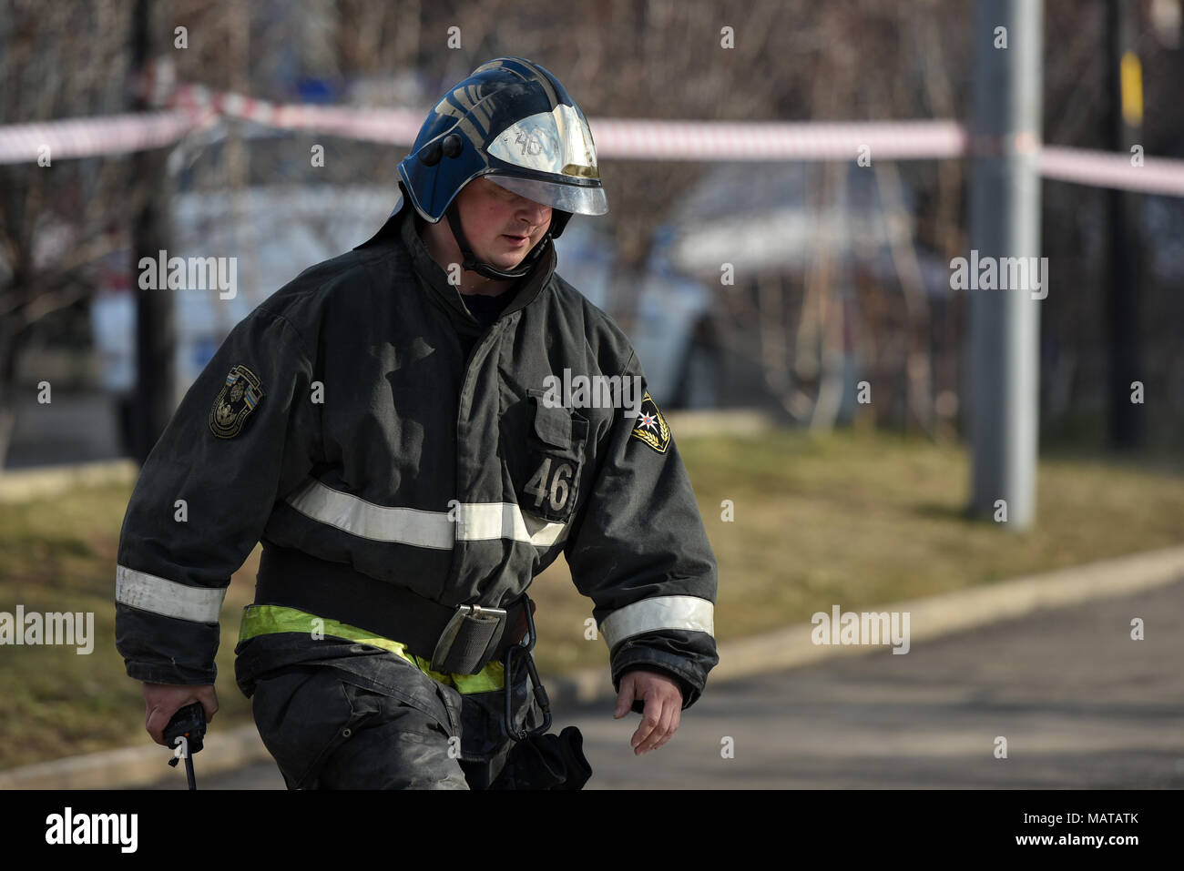 Firefighters uniform helmet hi-res stock photography and images - Alamy