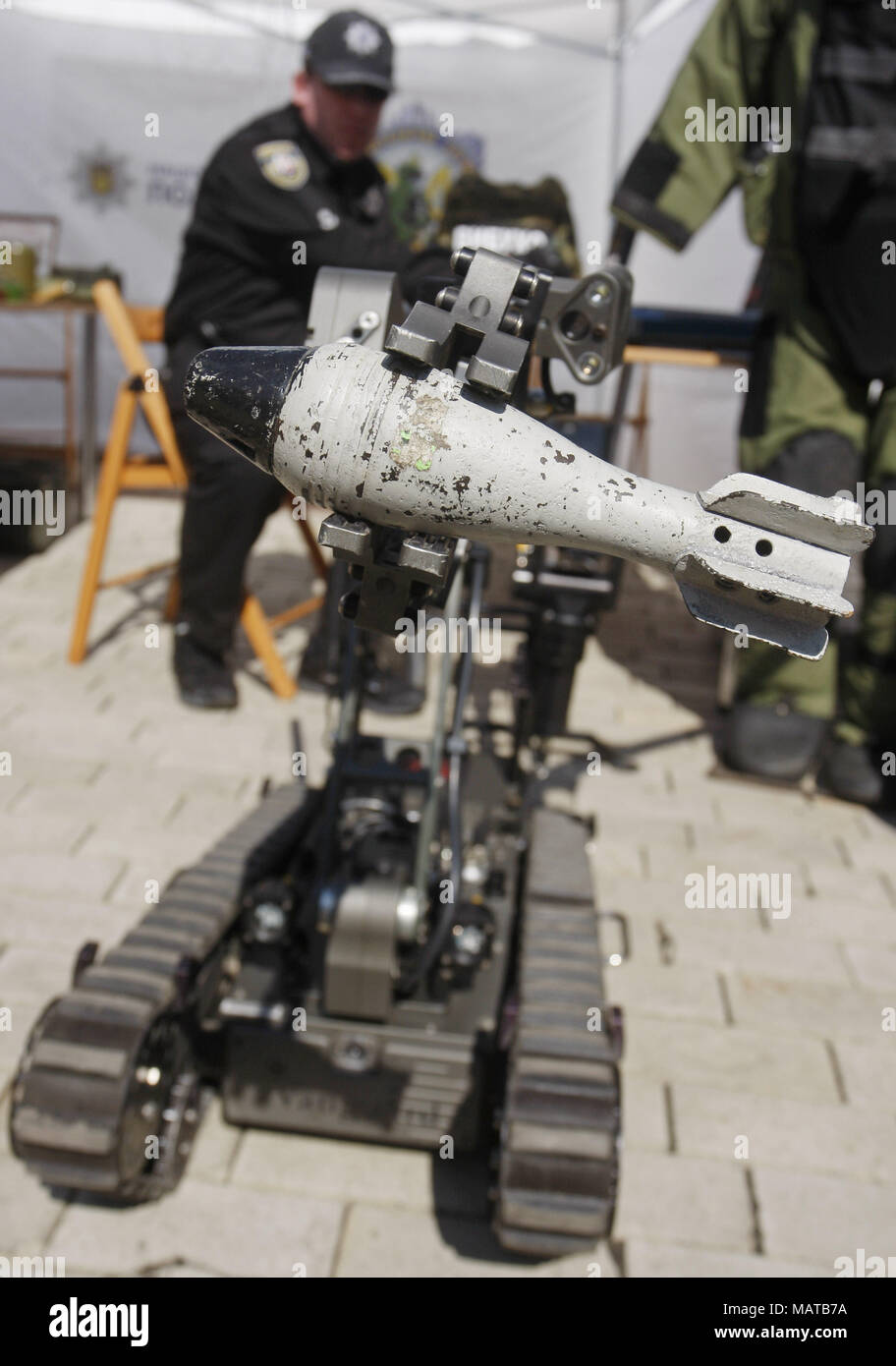 Exhibition bomb disposal robot hi-res stock photography and images - Alamy