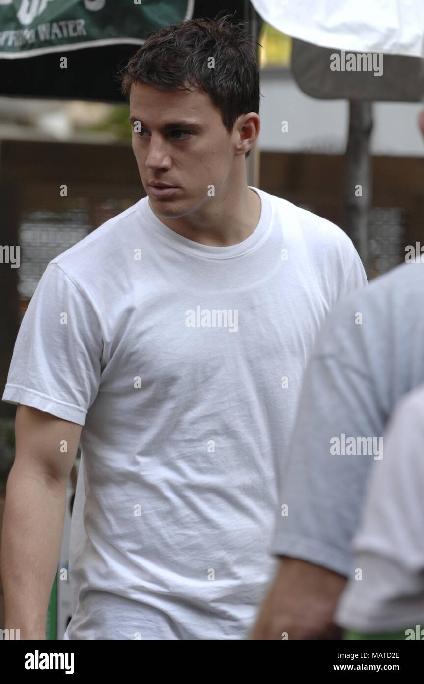 NEW YORK - SEPTEMBER 26, 2007: (EXCLUSIVE COVERAGE) Actor Channing ...