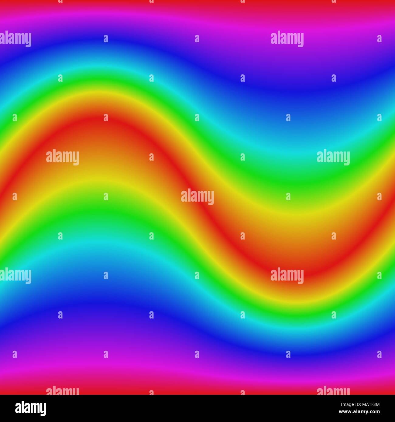 Smooth gradient rainbow wave design background Stock Vector Image & Art ...