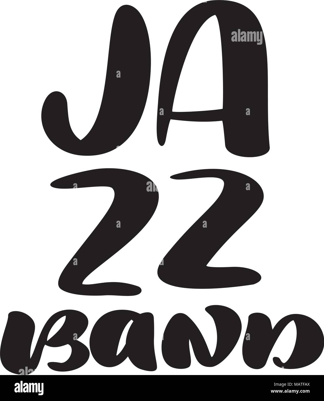 Jazz Stock Vector Images - Alamy