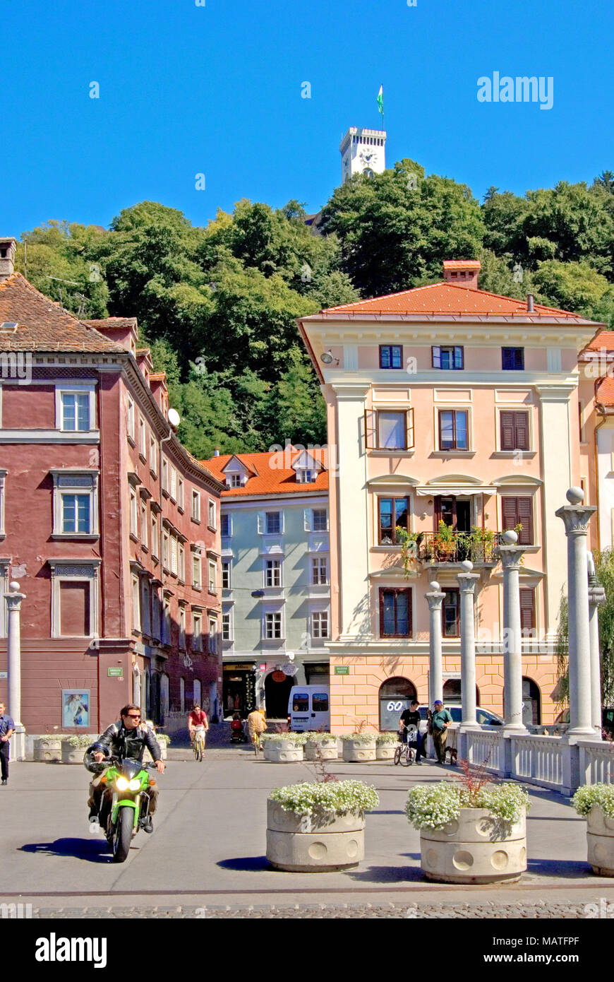 Cobblers bridge ljubljana hi-res stock photography and images - Alamy