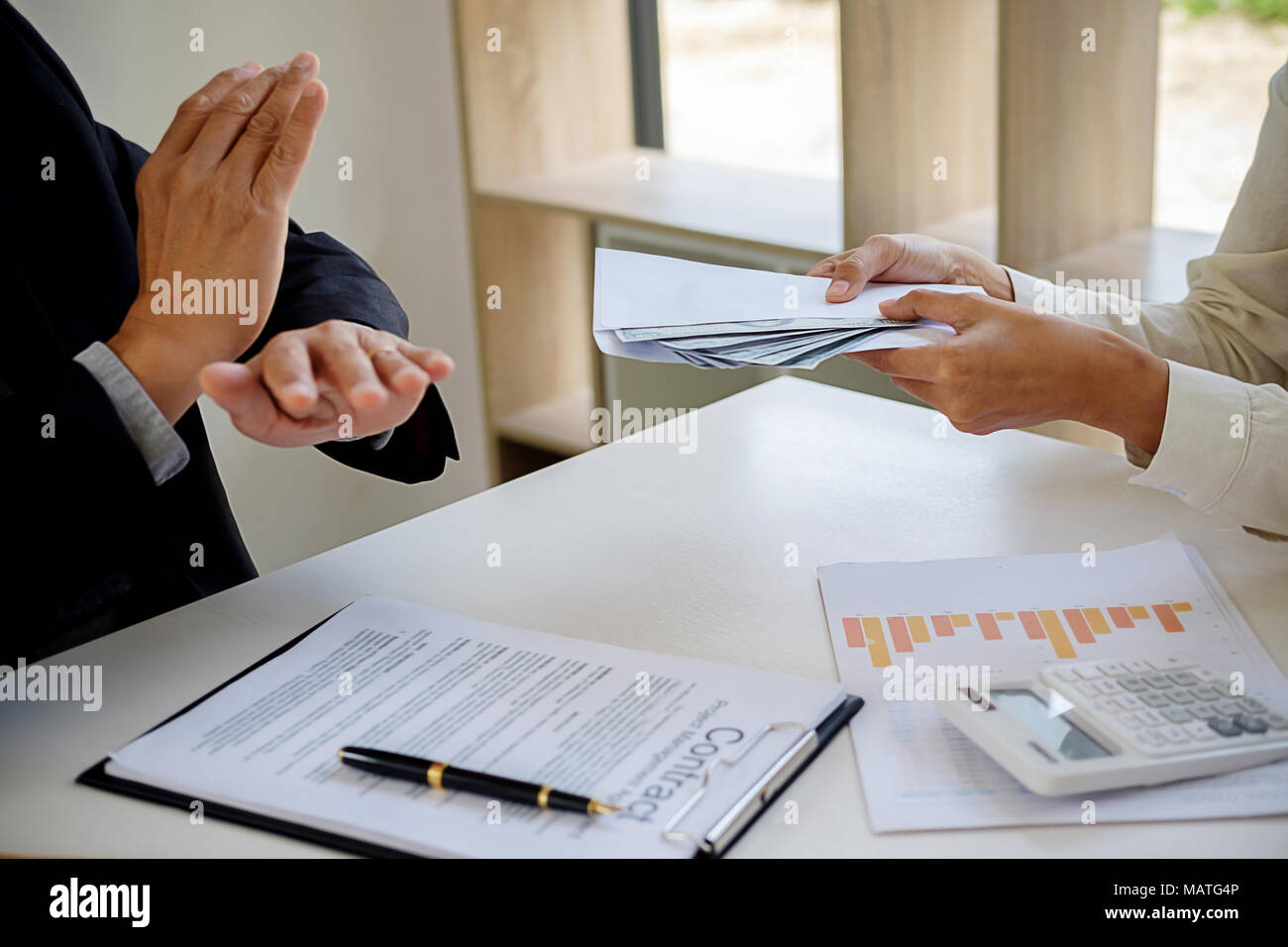 Money in an envelope hi-res stock photography and images - Alamy