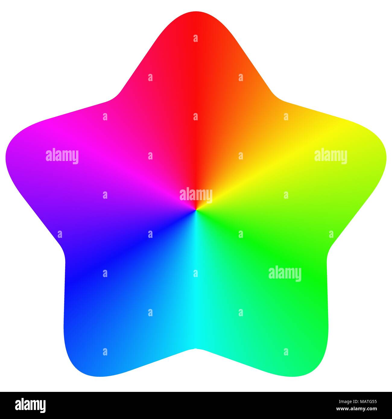 Rainbow star hi-res stock photography and images - Alamy