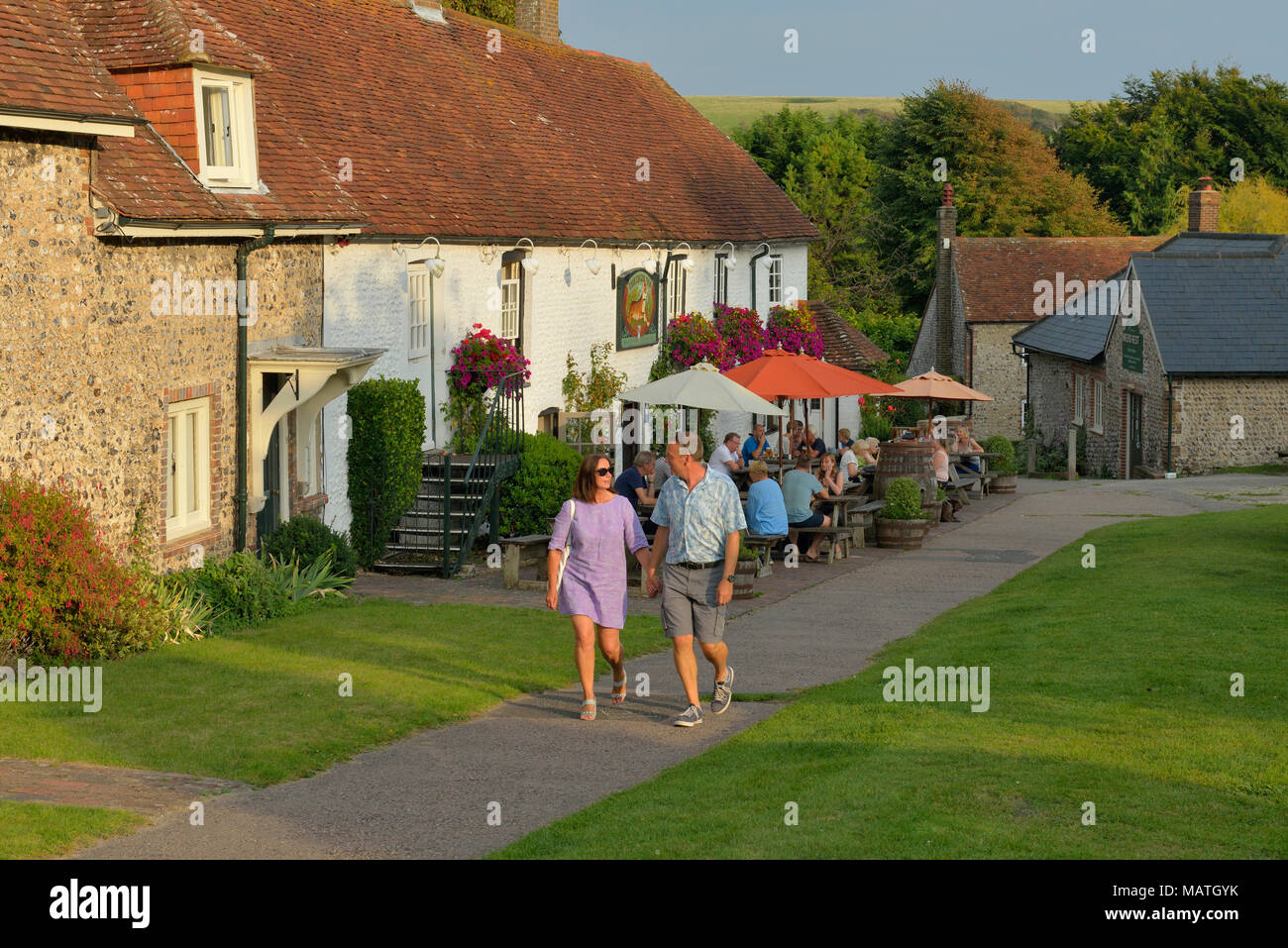Tiger Inn, East Dean, Sussex, England, UK Stock Photo - Alamy