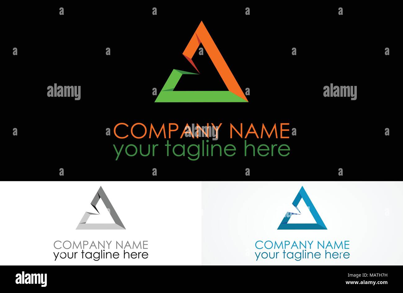 Delta logo Stock Vector Images - Alamy