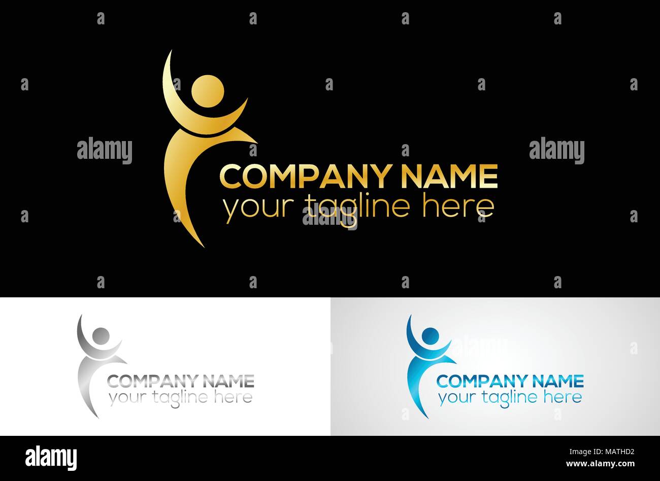 people logo design vector Stock Vector Image & Art - Alamy
