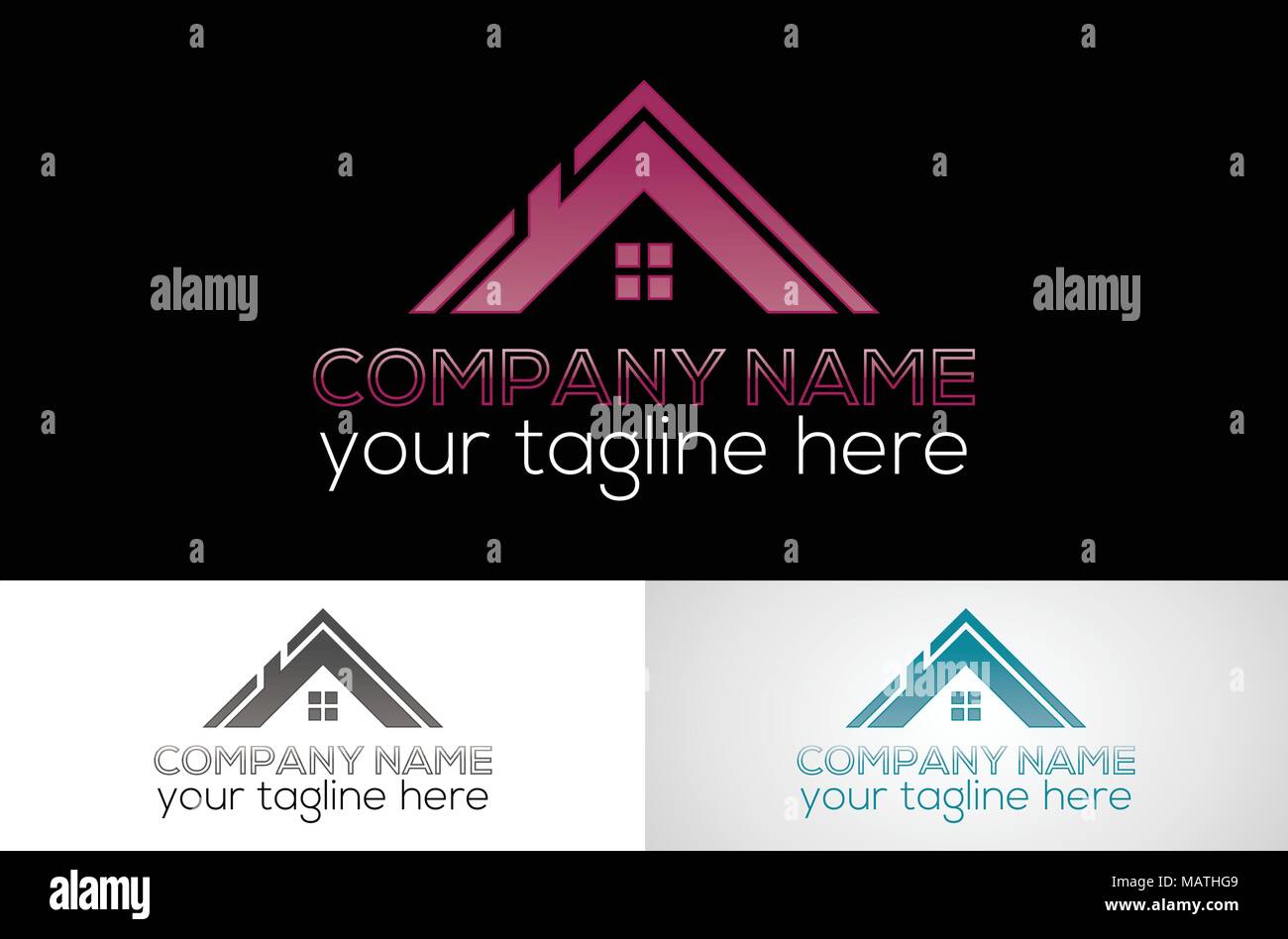 home logo vector Stock Vector Image & Art - Alamy