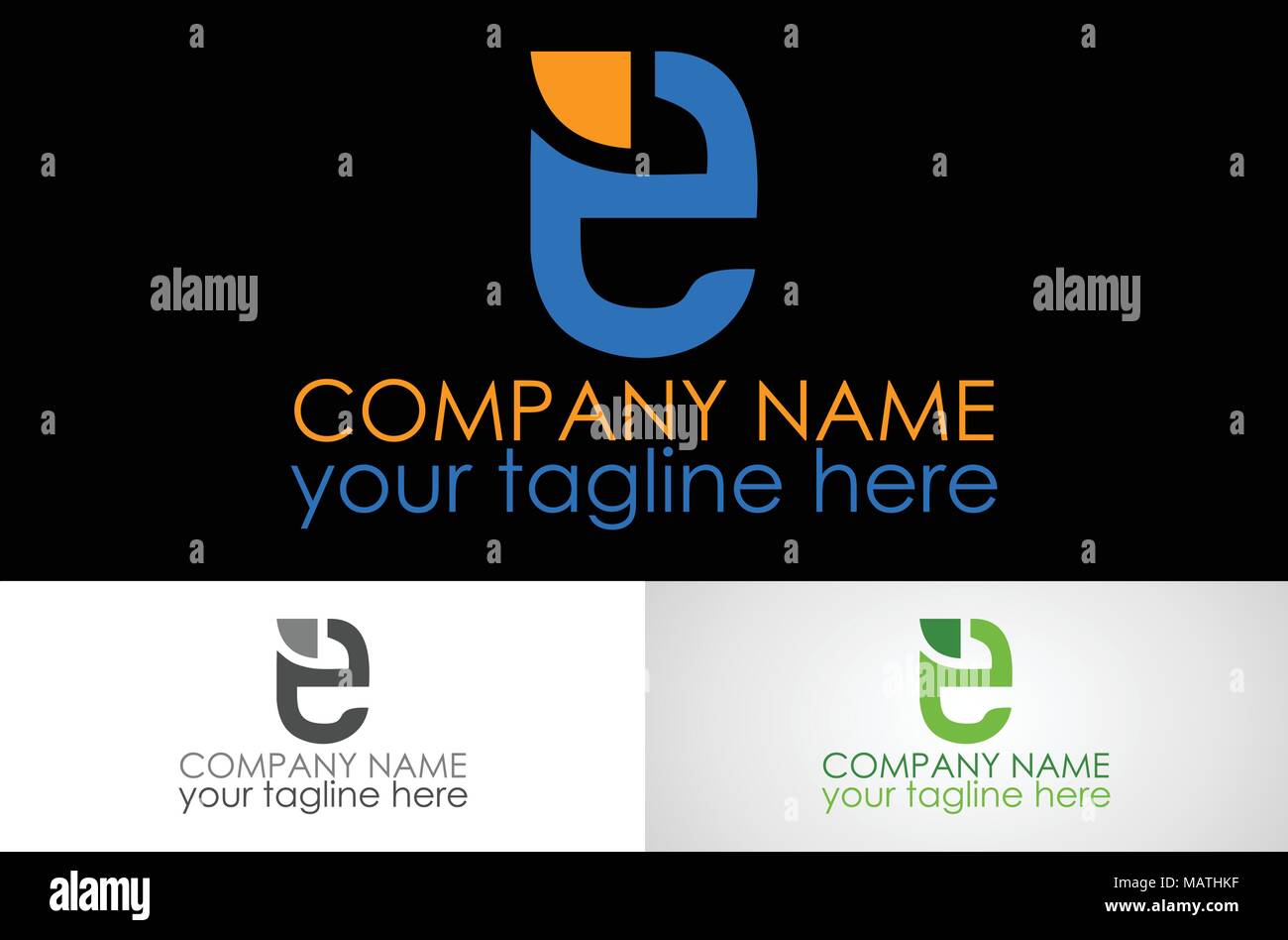 letter E logo vector Stock Vector Image & Art - Alamy