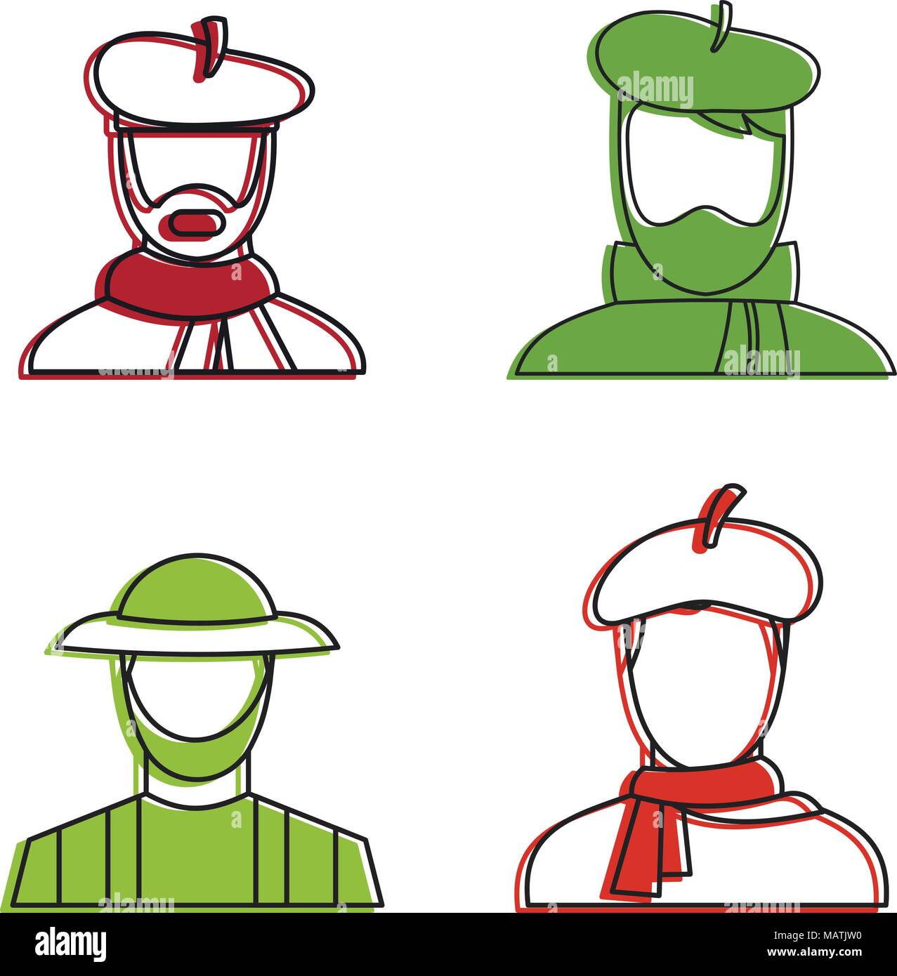 Edvard munch artist art Stock Vector Images - Alamy