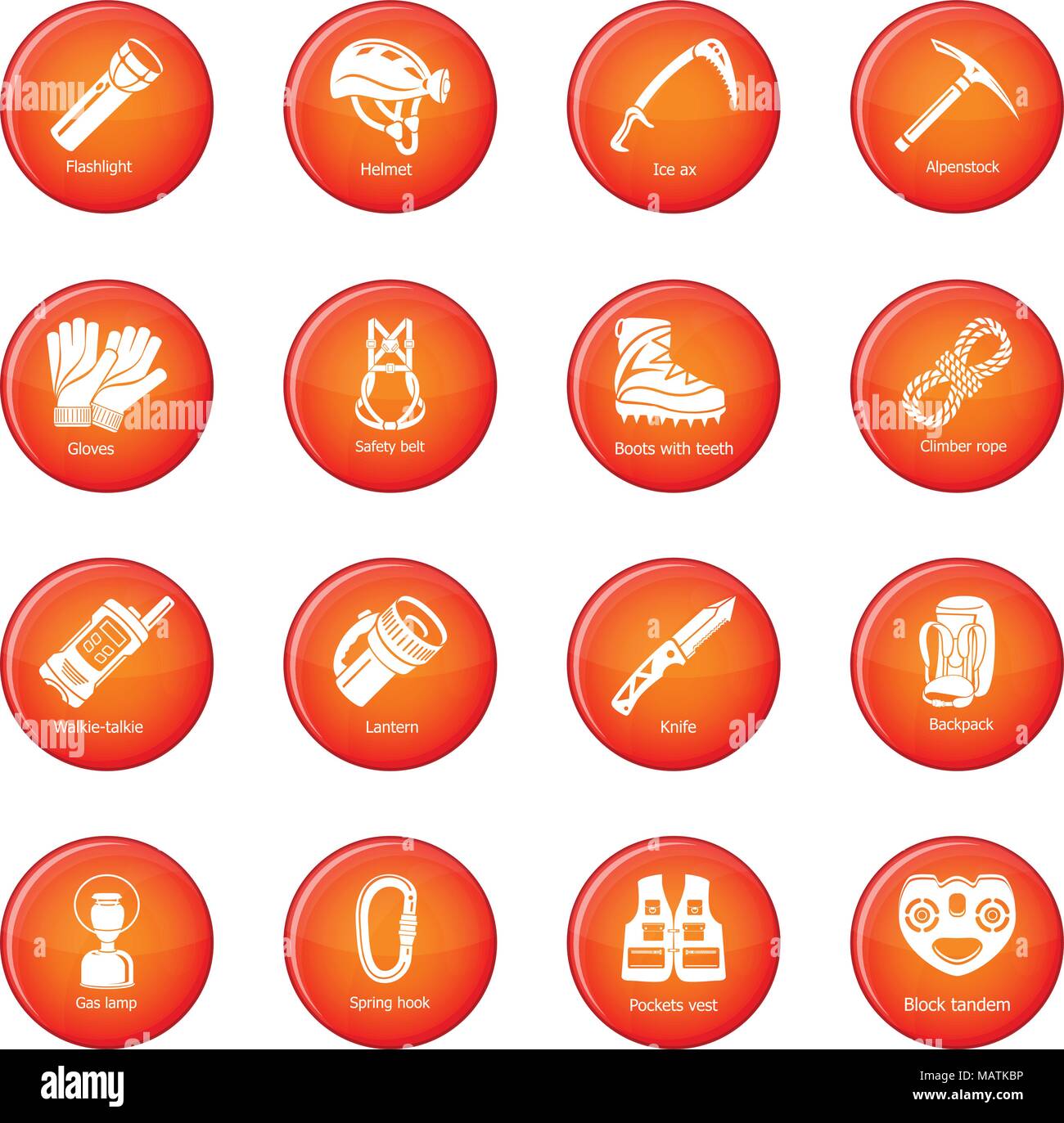 Ice cave climber Stock Vector Images - Alamy