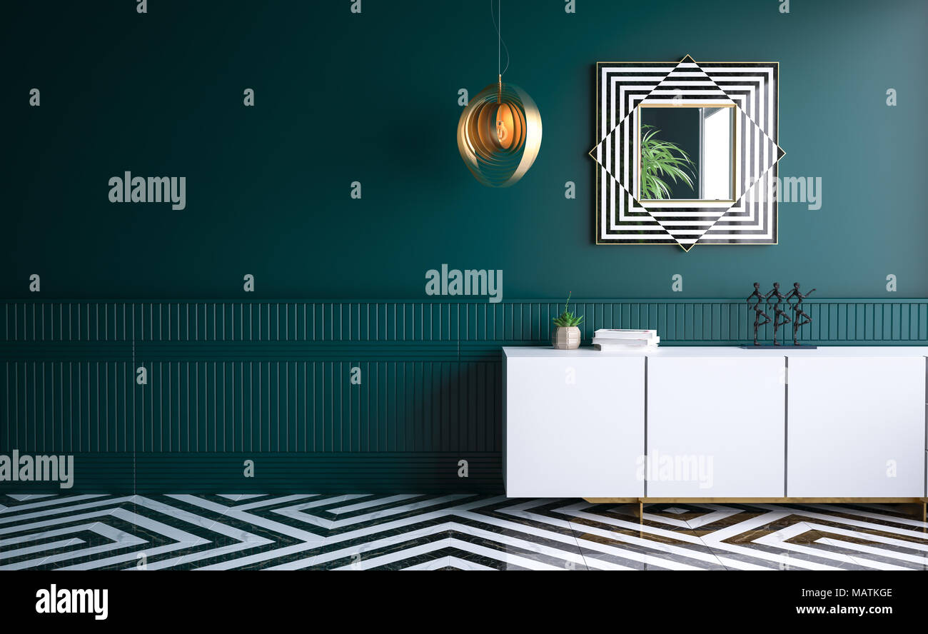 Empty living room dark hi-res stock photography and images - Alamy