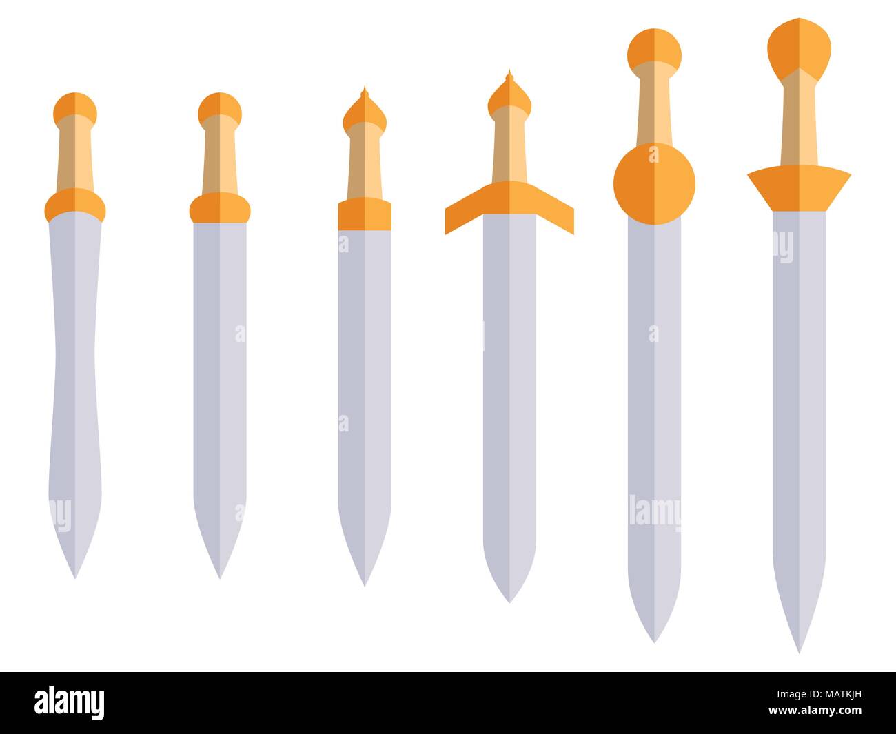 Roman Sword Vector