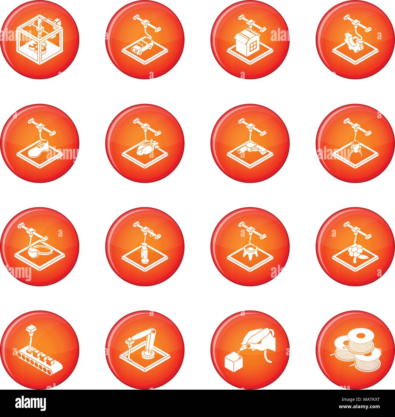 Machine gun production Stock Vector Images - Alamy