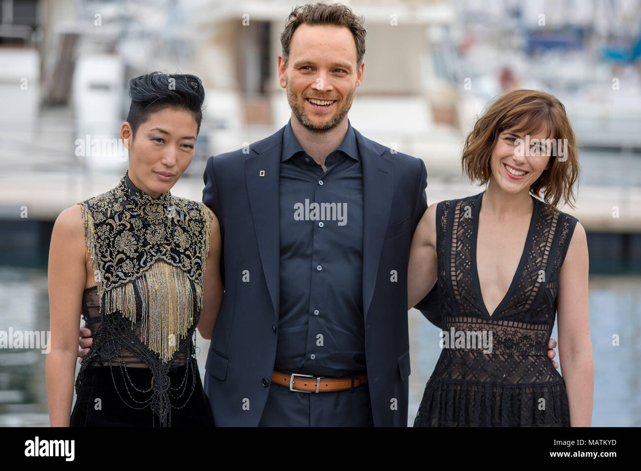 South Korean actress Jihae, Canadian actor Ben Cotton and French ...