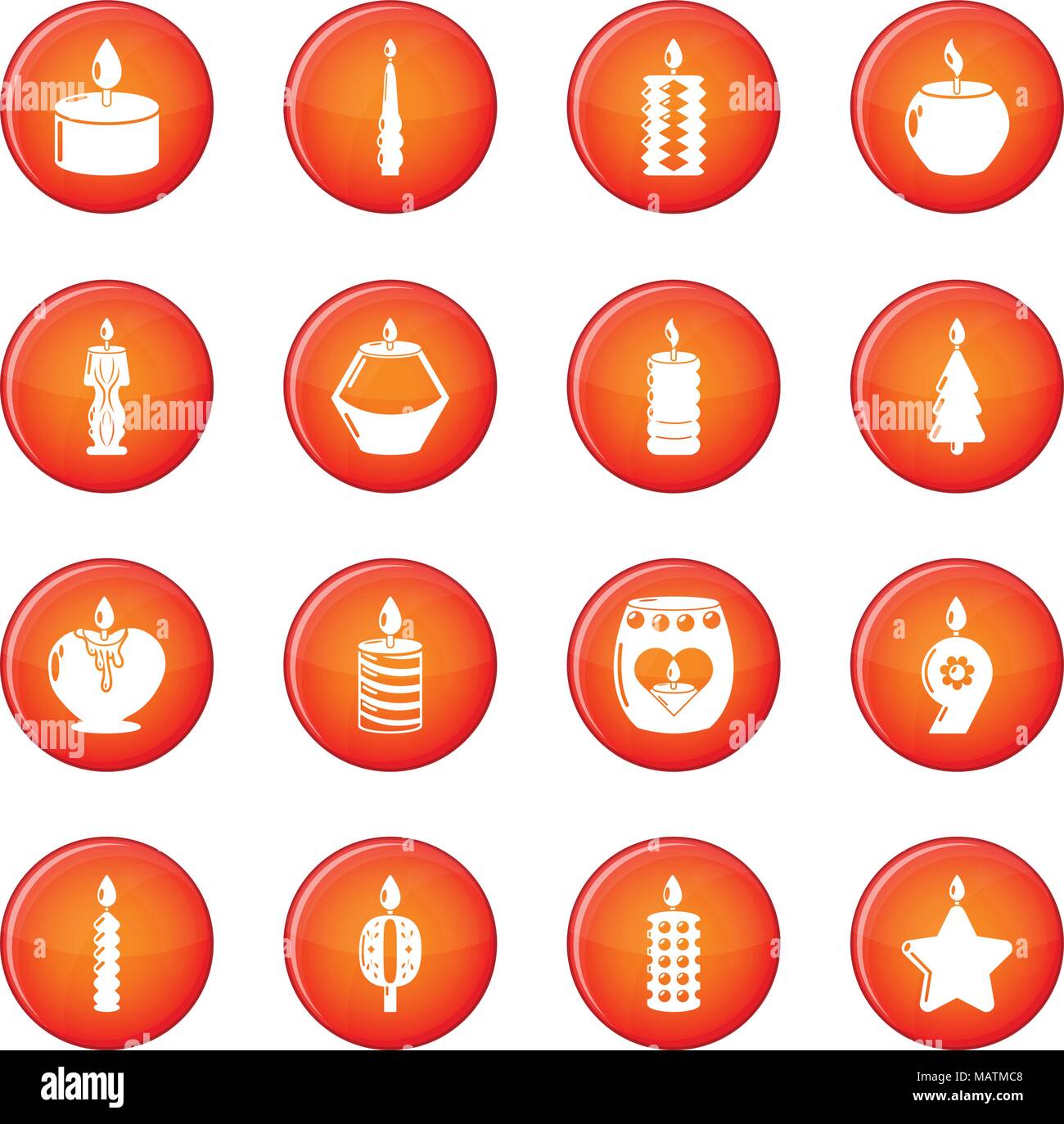 Spiral candlestick Stock Vector Images - Alamy