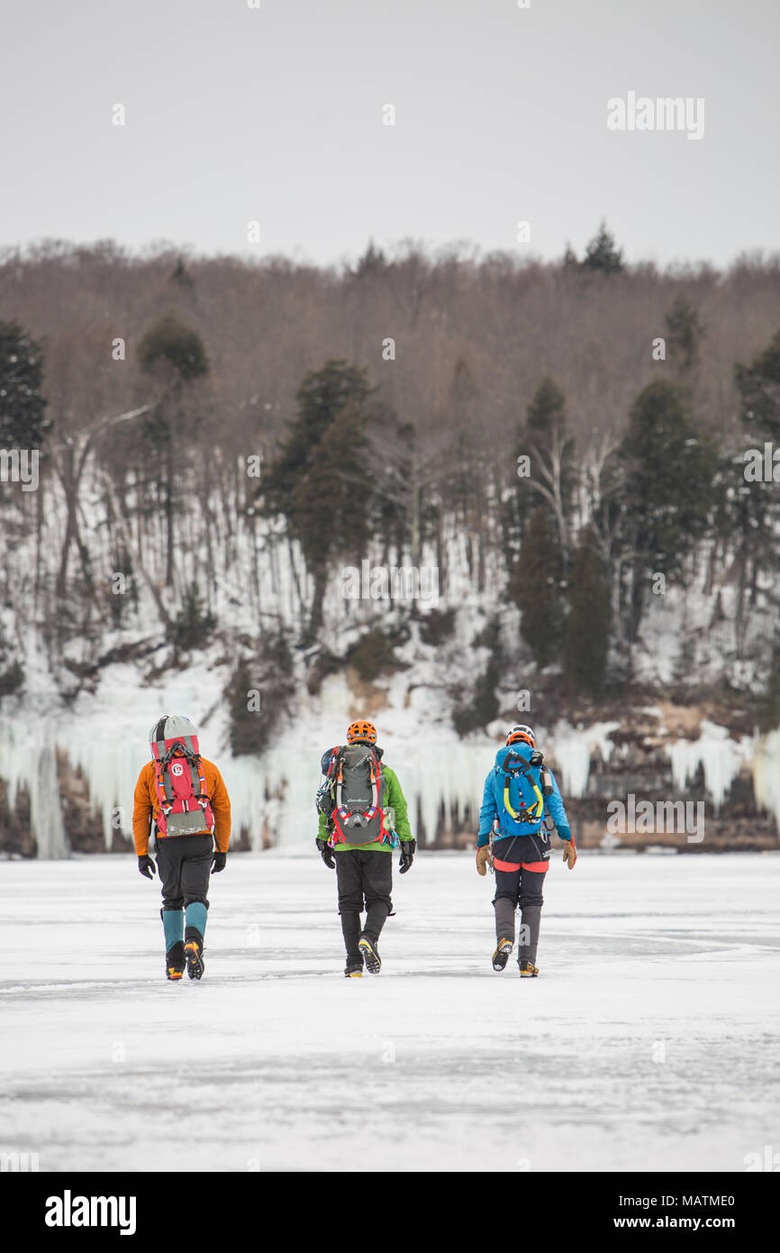 Pictured rocks national lakeshore ice hi-res stock photography and ...