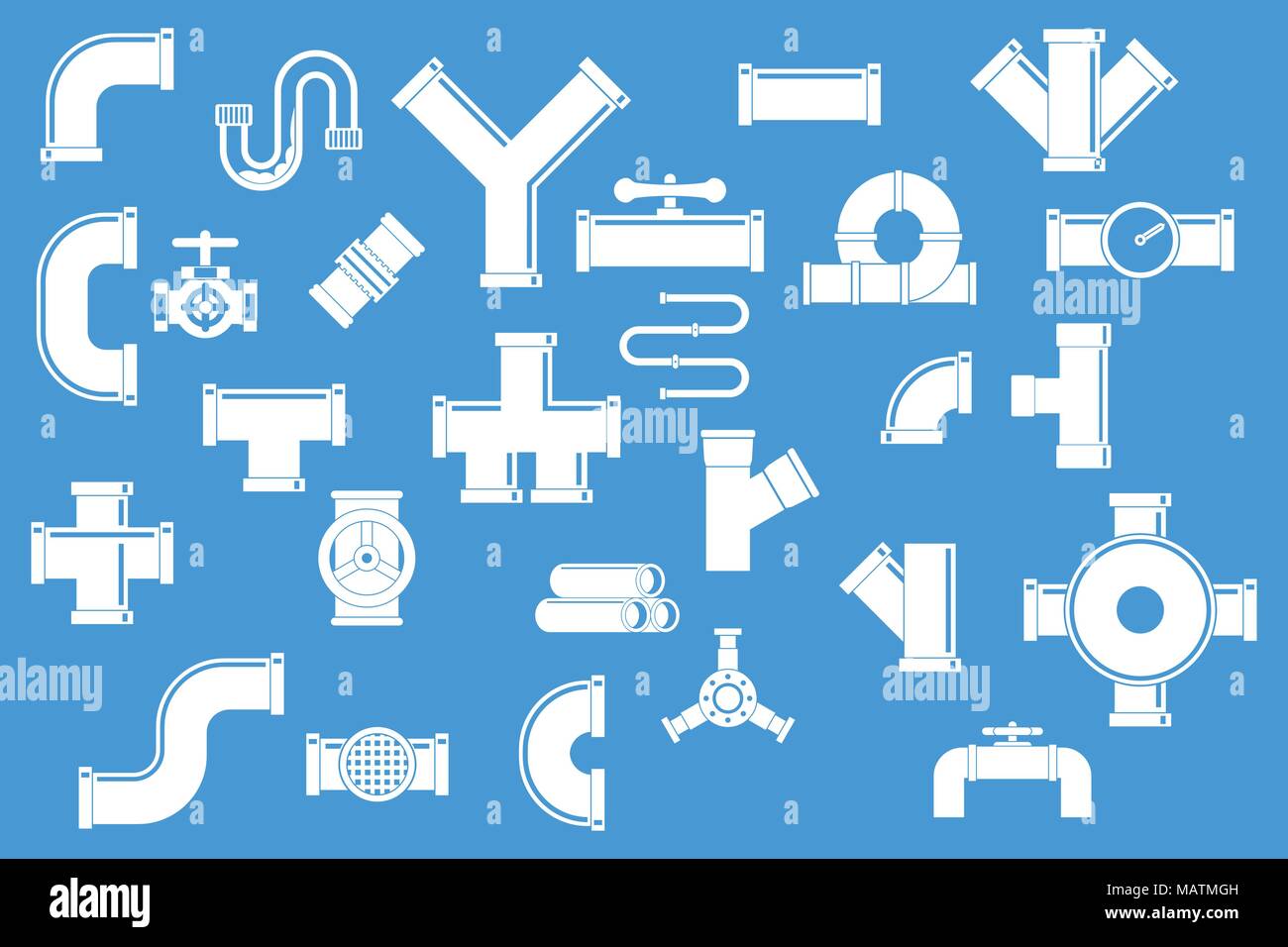 Angle valve Stock Vector Images - Alamy