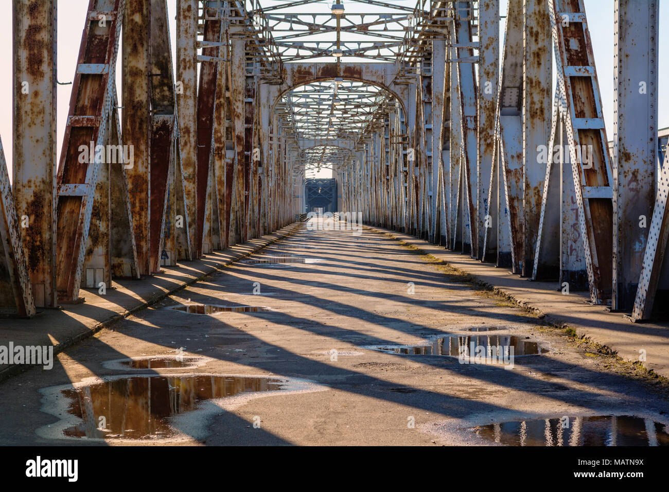 The historic bridge in Tczew. Poland, Europe Stock Photo - Alamy