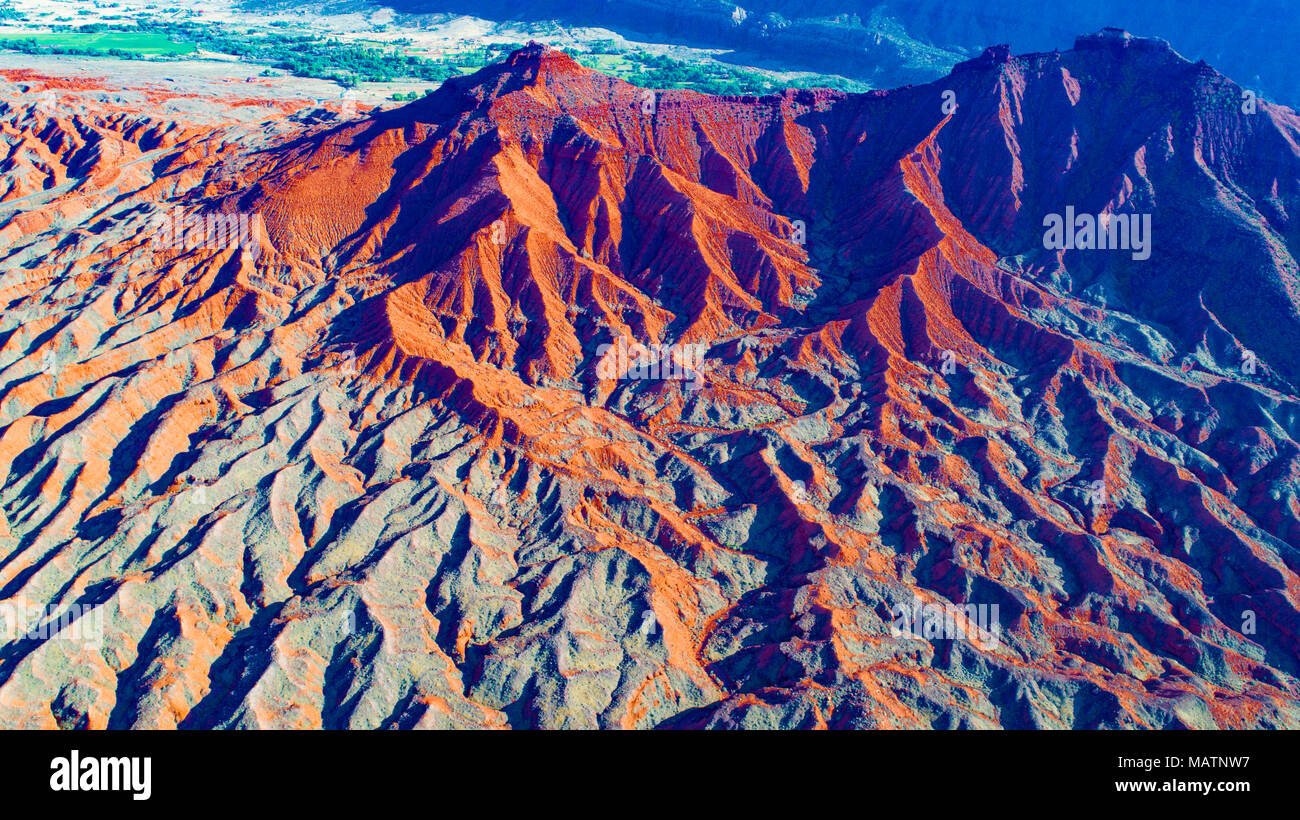 Piebald Badlands, Colorado River, Utah, Ndear Moab Stock Photo - Alamy