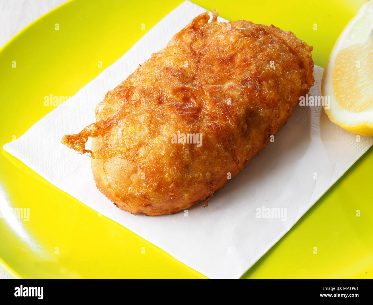 FRIED STUFFED SANDWICH - PANECILLO RELLENO FRITO CALLED PEPITO ...