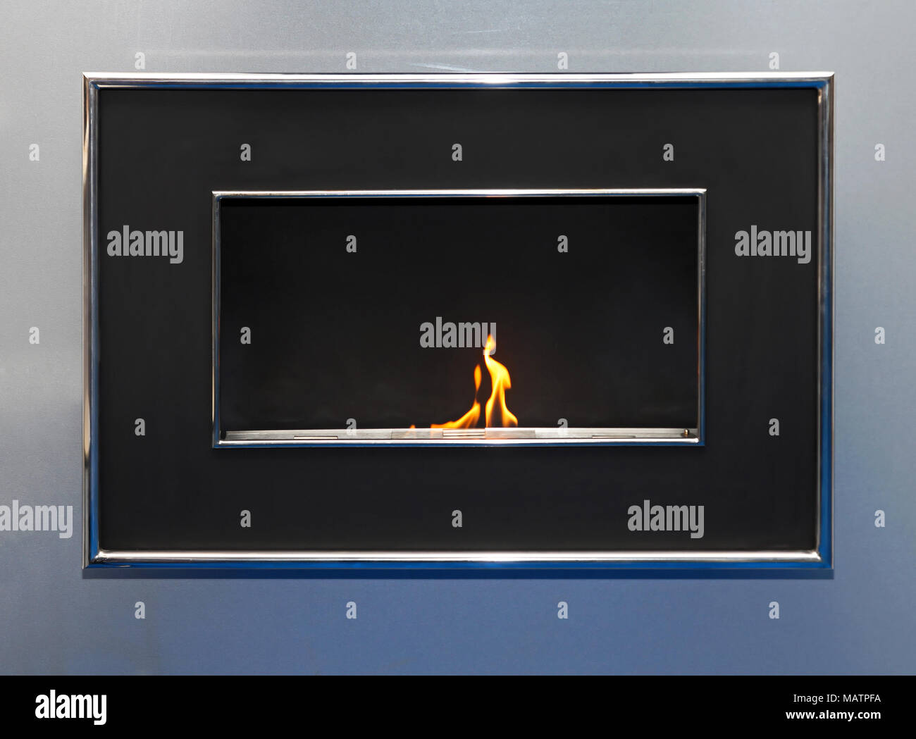 Burning rectangular fire frame hi-res stock photography and images - Alamy