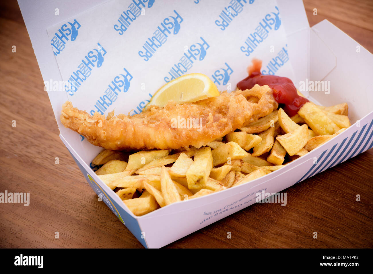 Chip shop chips hi-res stock photography and images - Alamy
