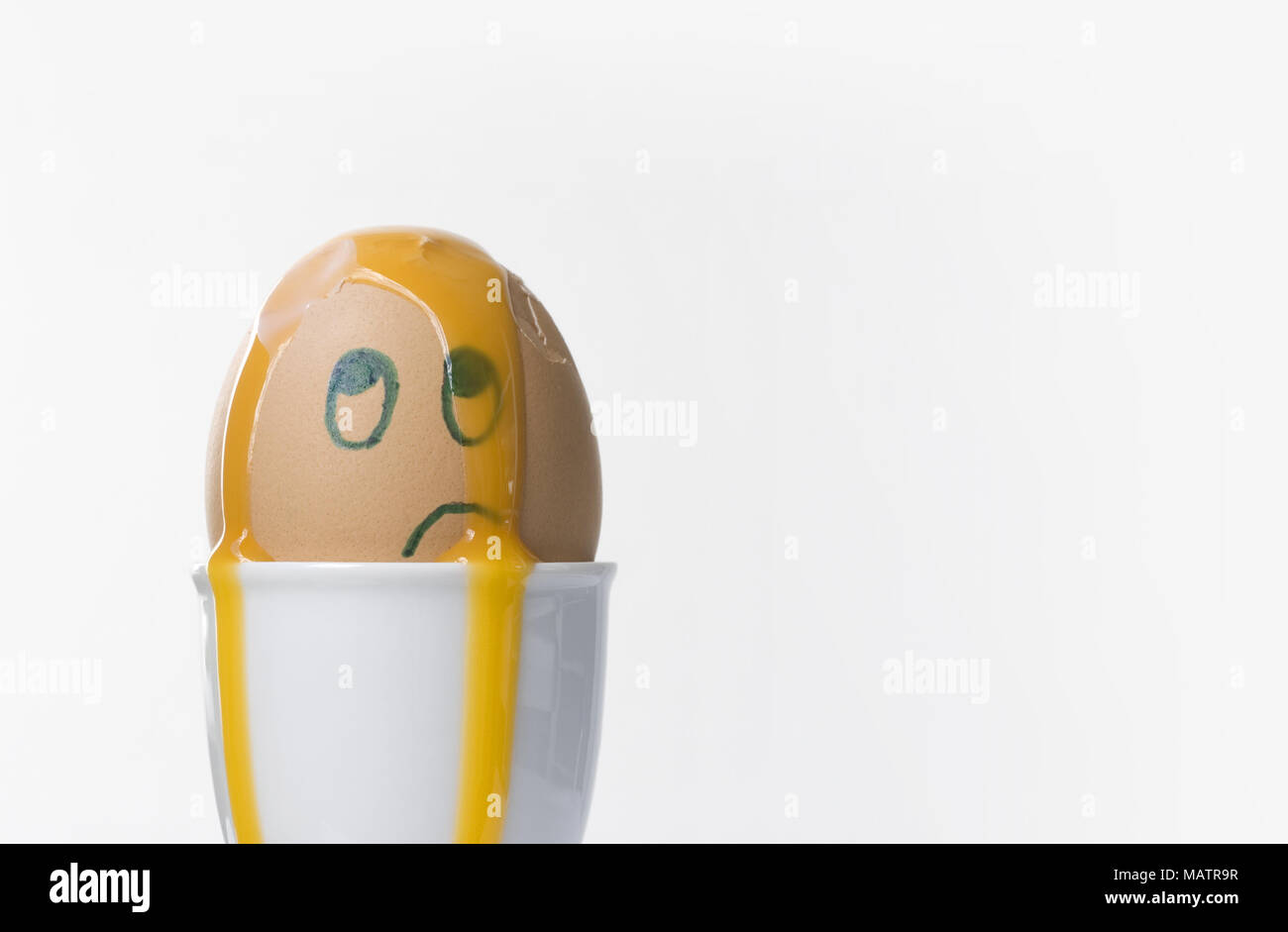 Boiled egg face hi-res stock photography and images - Alamy