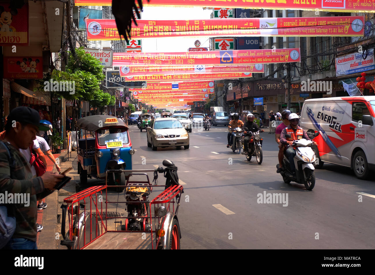 Chinatown, Bangkok, Thailand Stock Photo - Alamy