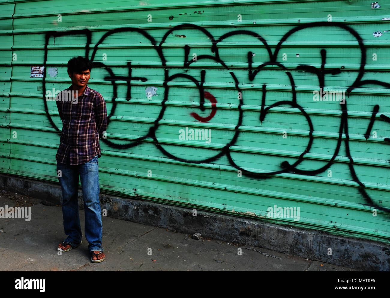 Graffiti figure hi-res stock photography and images - Alamy