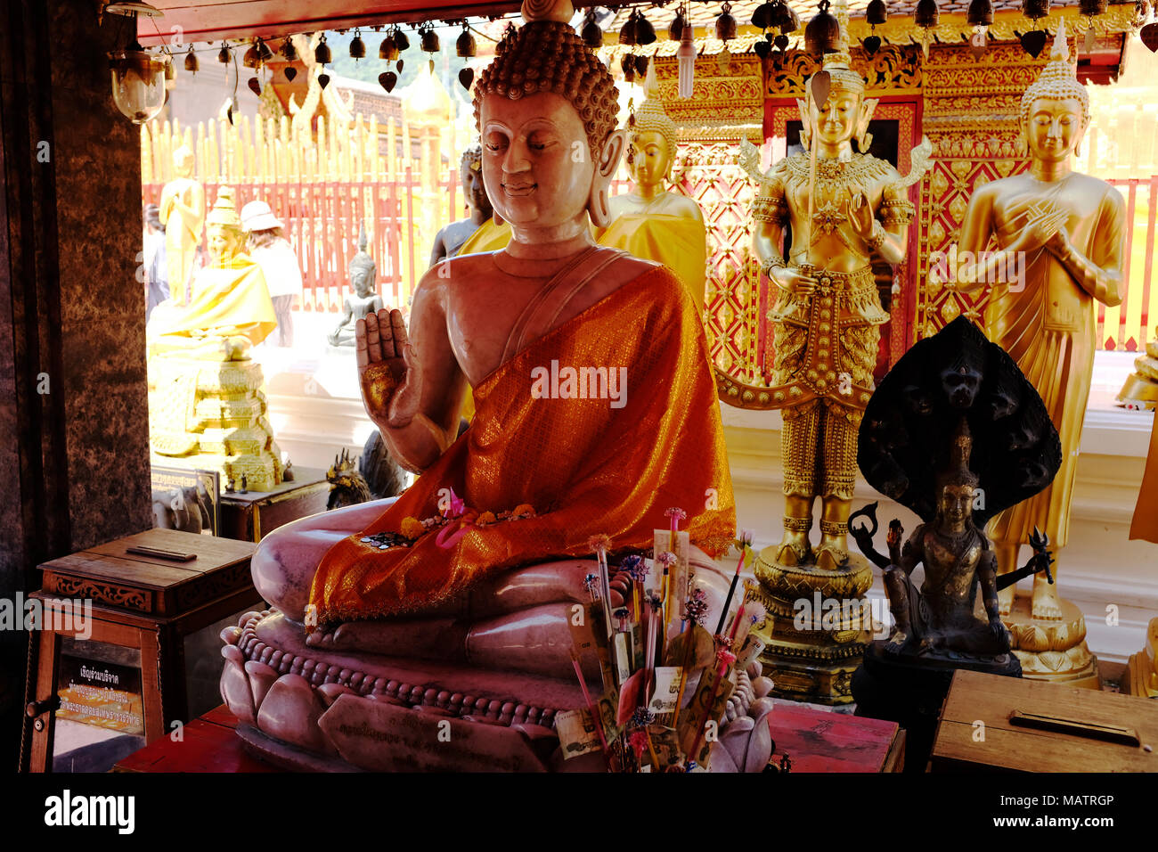 Wat Doi Suthep Temple, Chiang Mai, Thailand Stock Photo - Alamy