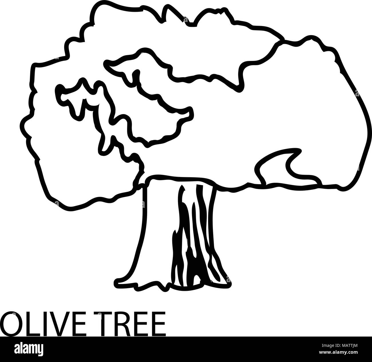 Coloring Pages Of Olive Trees