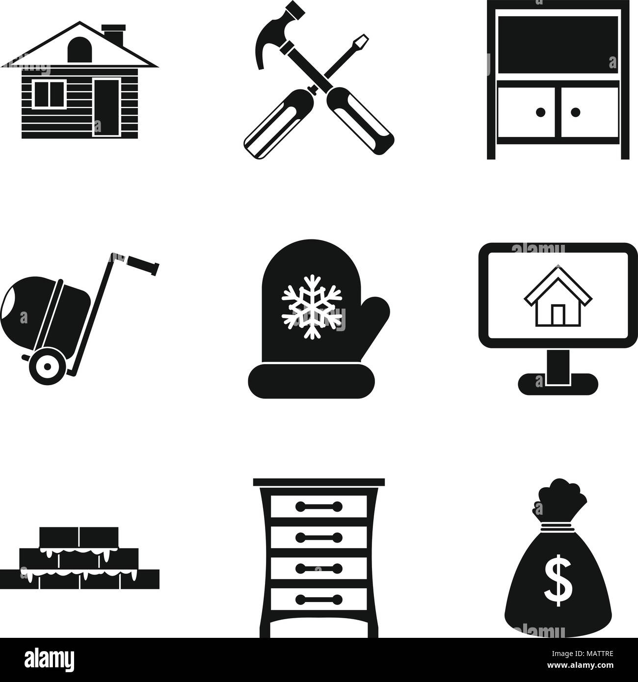 Villa for rich people Stock Vector Images - Alamy