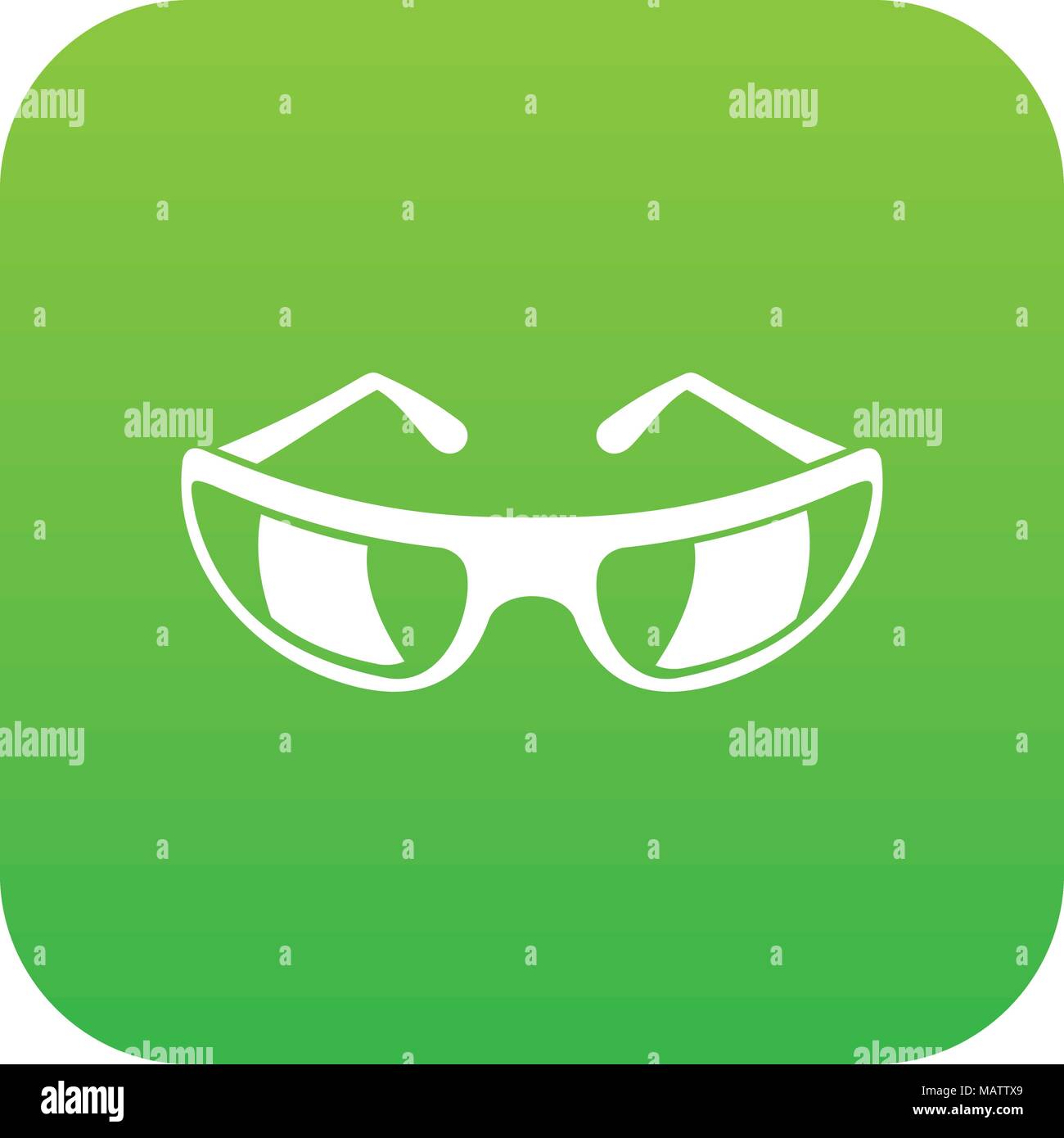 Sunglasses icon digital green Stock Vector Image & Art - Alamy