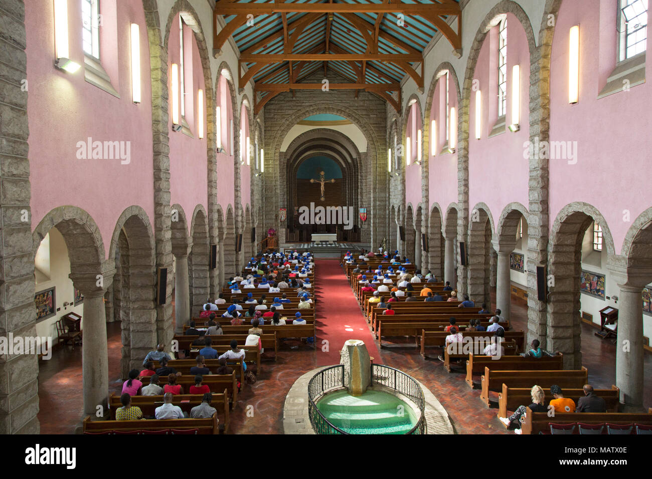 Good Friday prayers at the Cathedral of St Mary and All Saints in ...