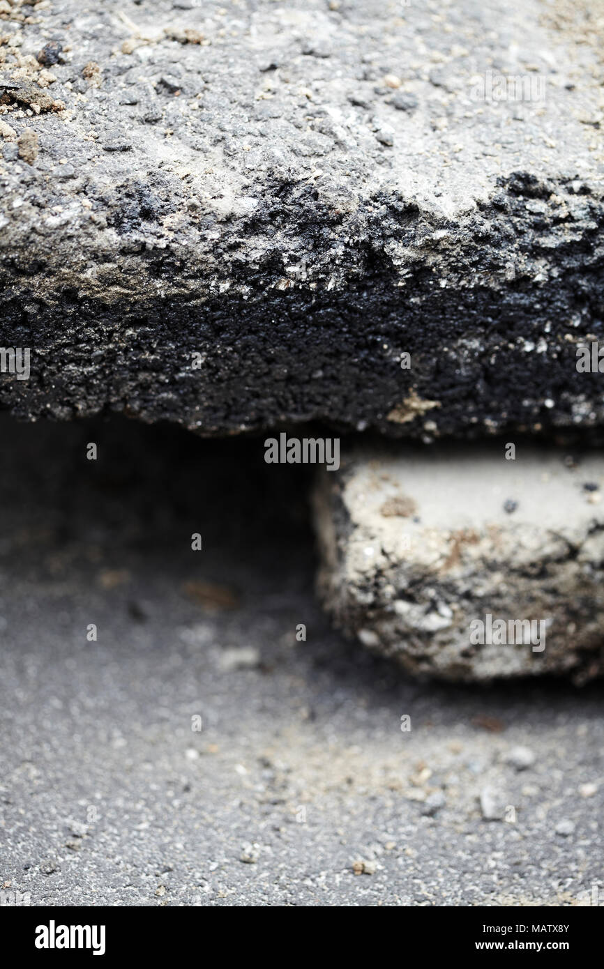 Asphalt road surface and crossroads Stock Photo - Alamy