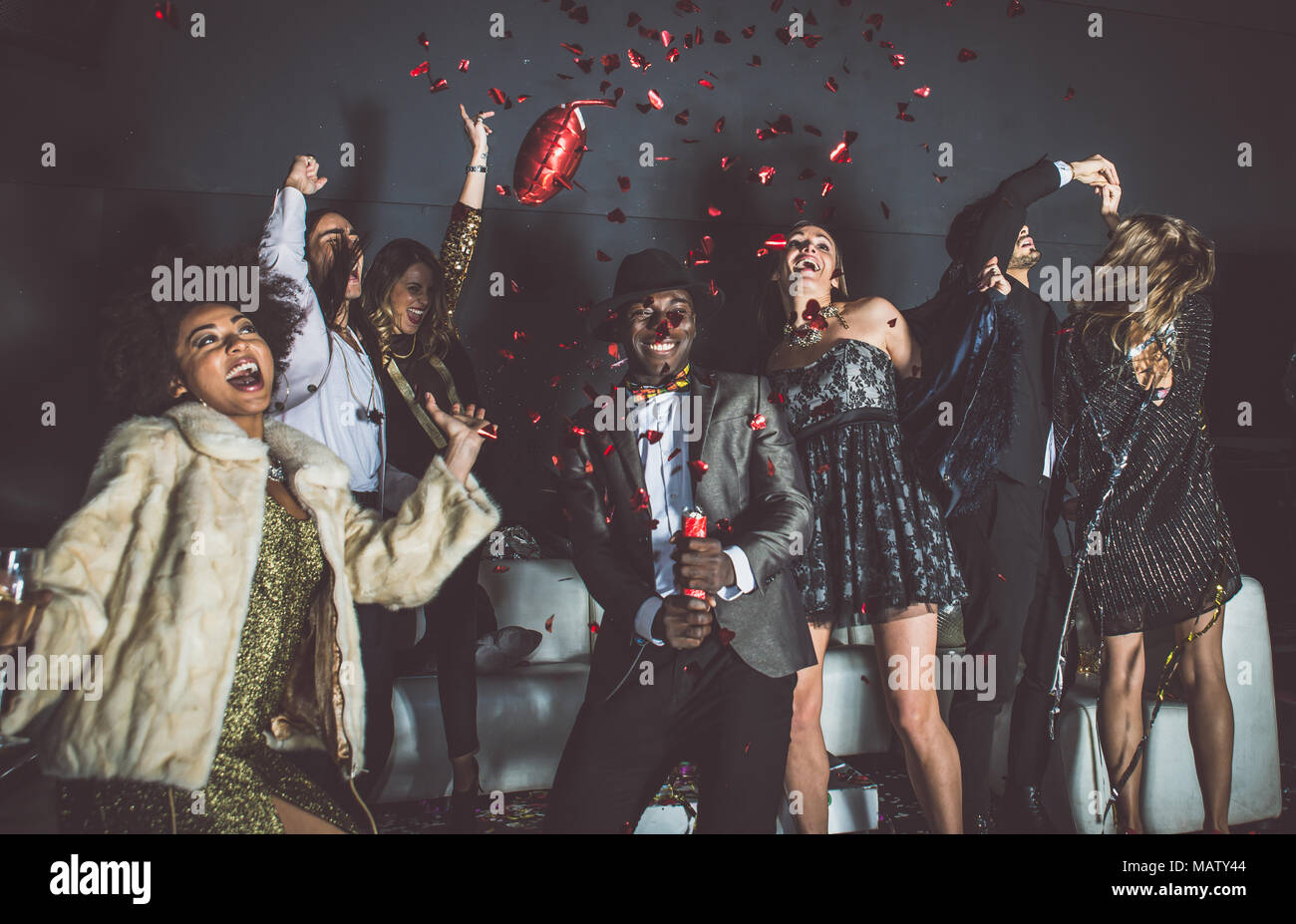 Crazy house party hi-res stock photography and images - Alamy