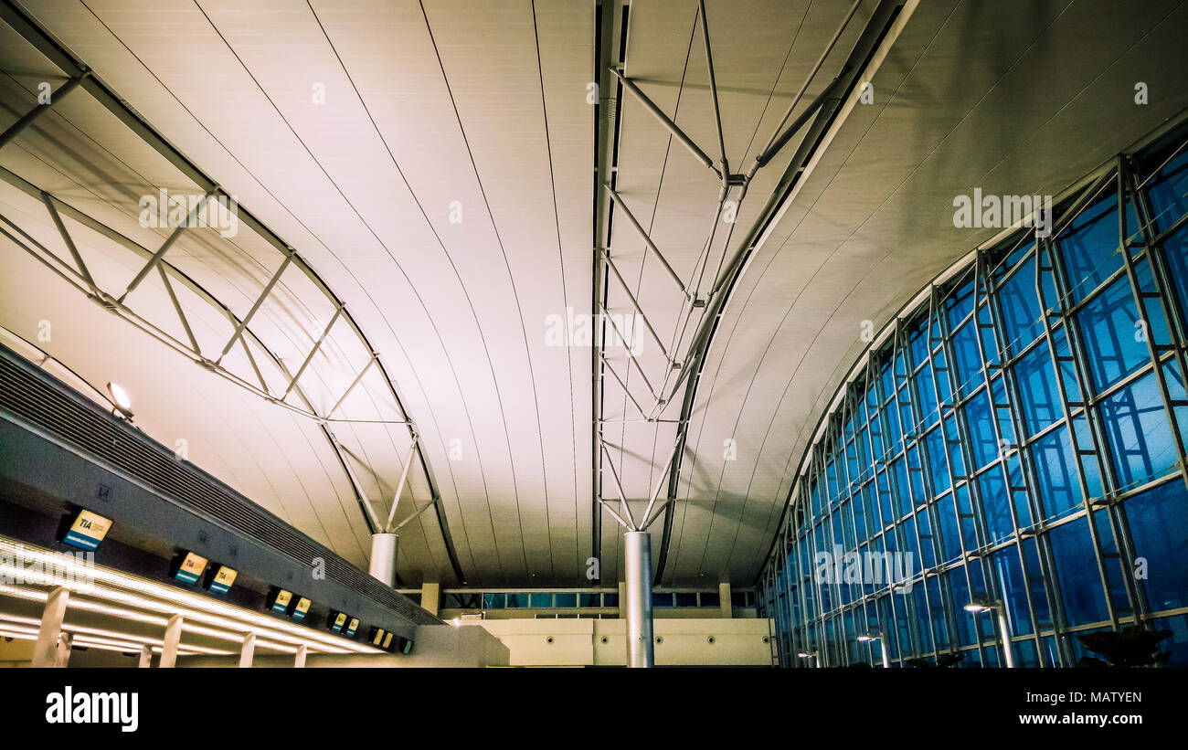 Modern Architecture Building Interior Structure Design With Steel In Ho ...