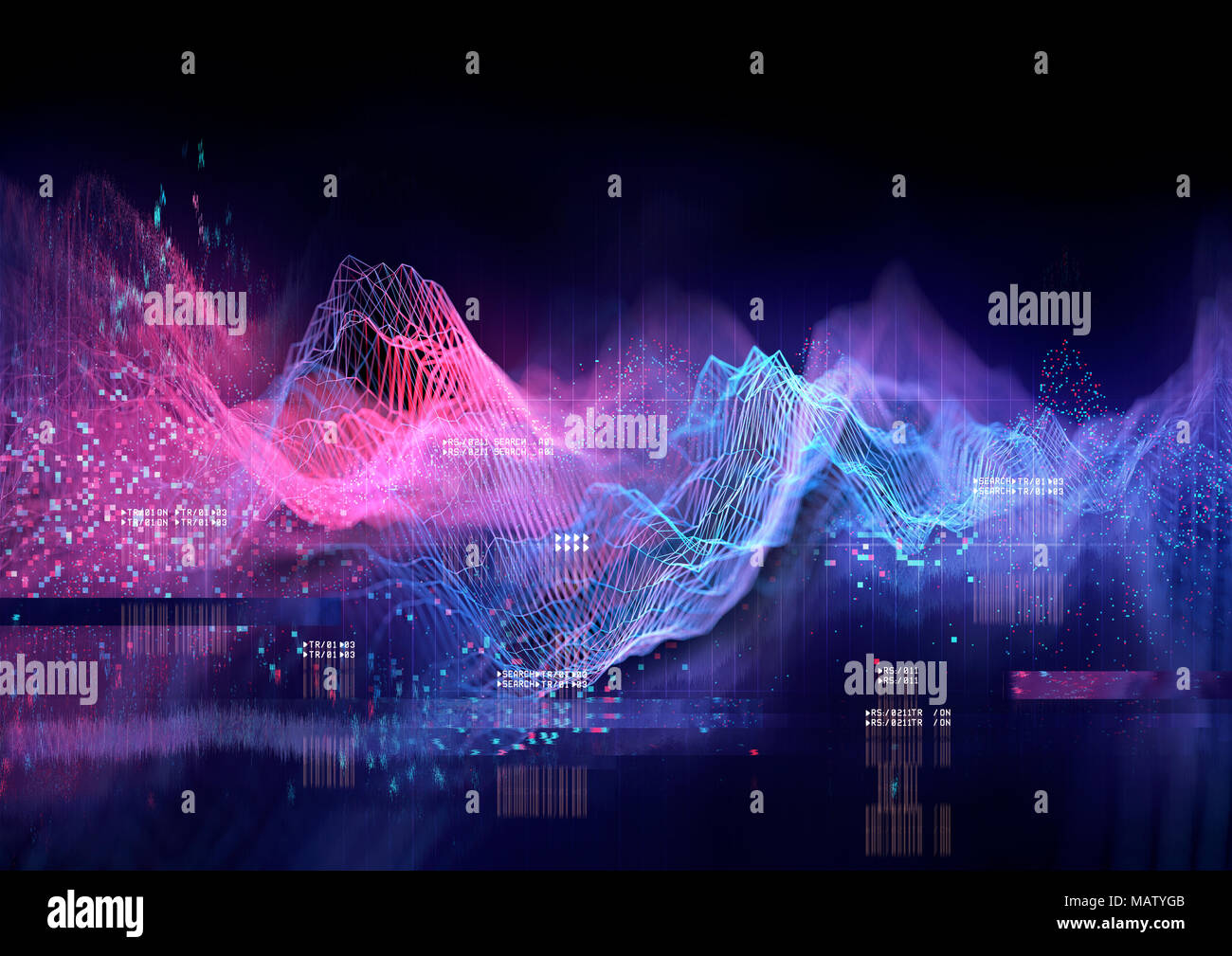 Data visualization graph hi-res stock photography and images - Alamy