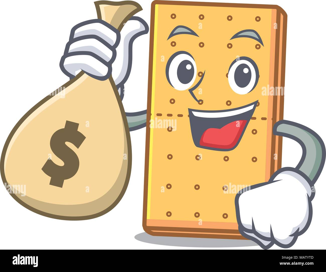 Graham Cracker Cookies Stock Vector Images - Alamy