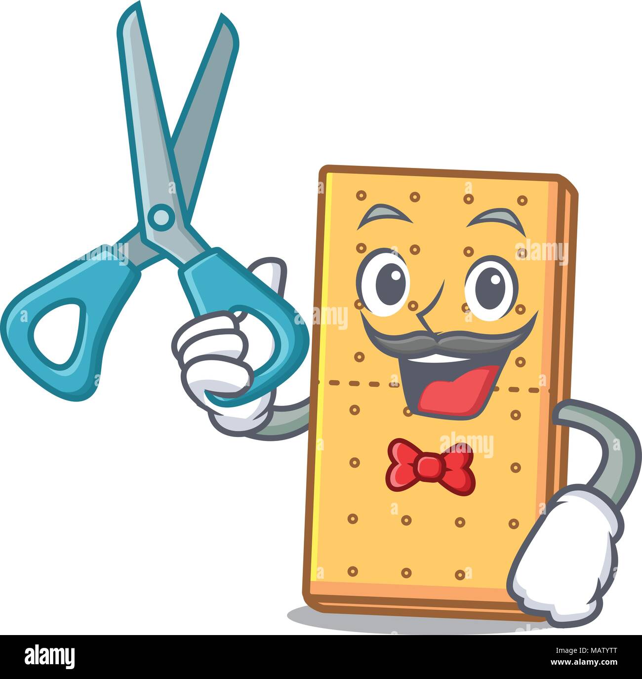 Graham cracker cookies Stock Vector Images - Alamy