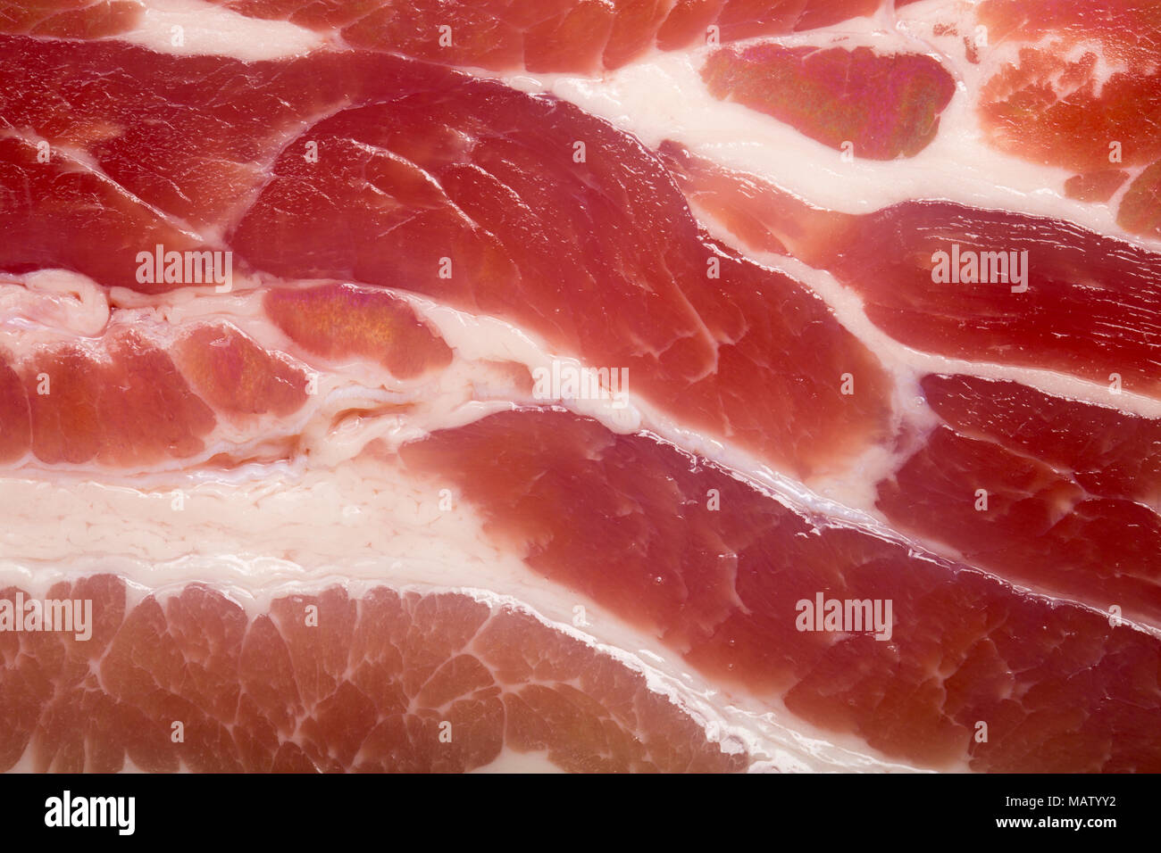 A slab of steaky bacon rashers hi-res stock photography and images - Alamy