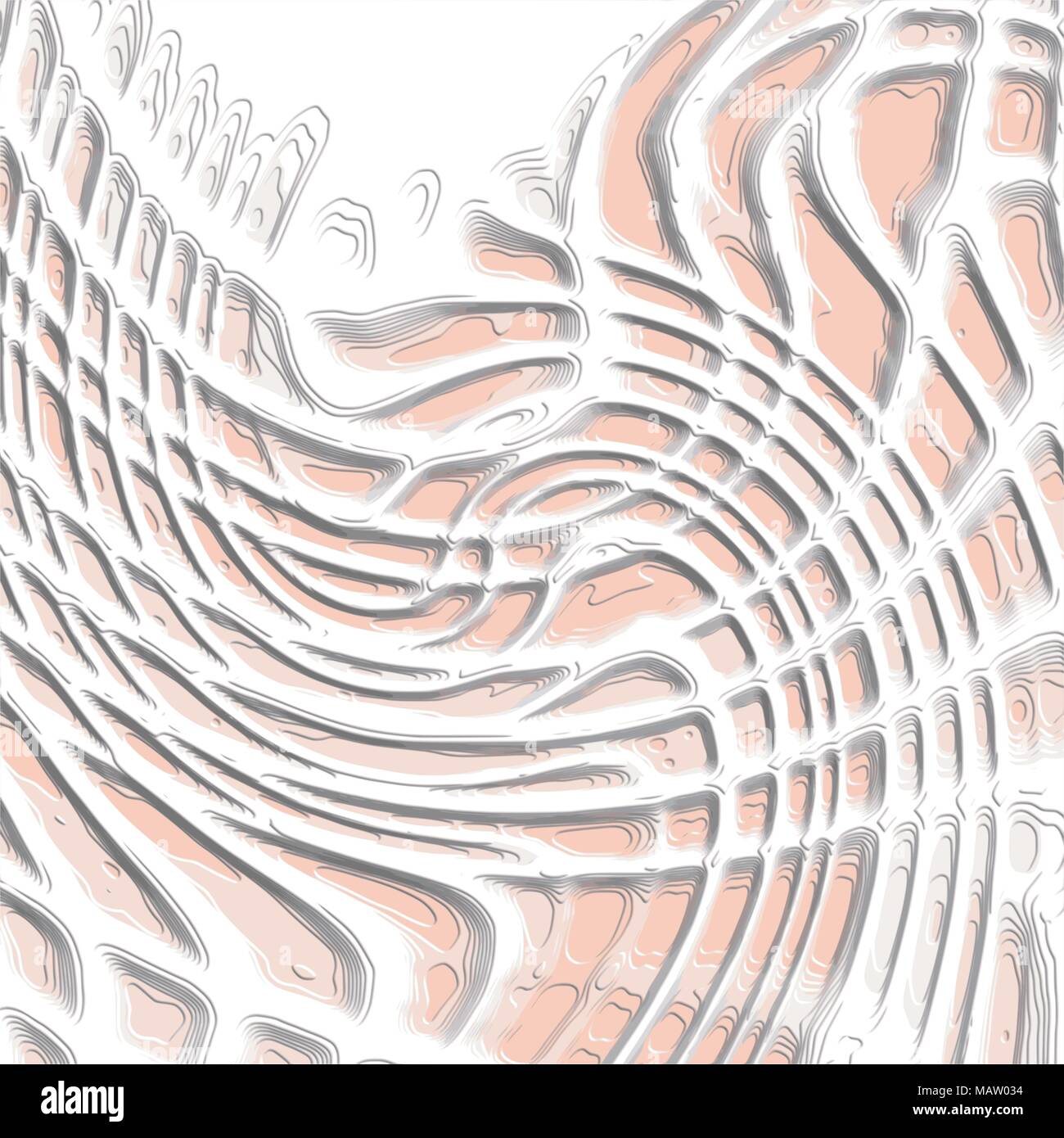 orange 3D swirly spiral background pattern, vector illustration Stock ...