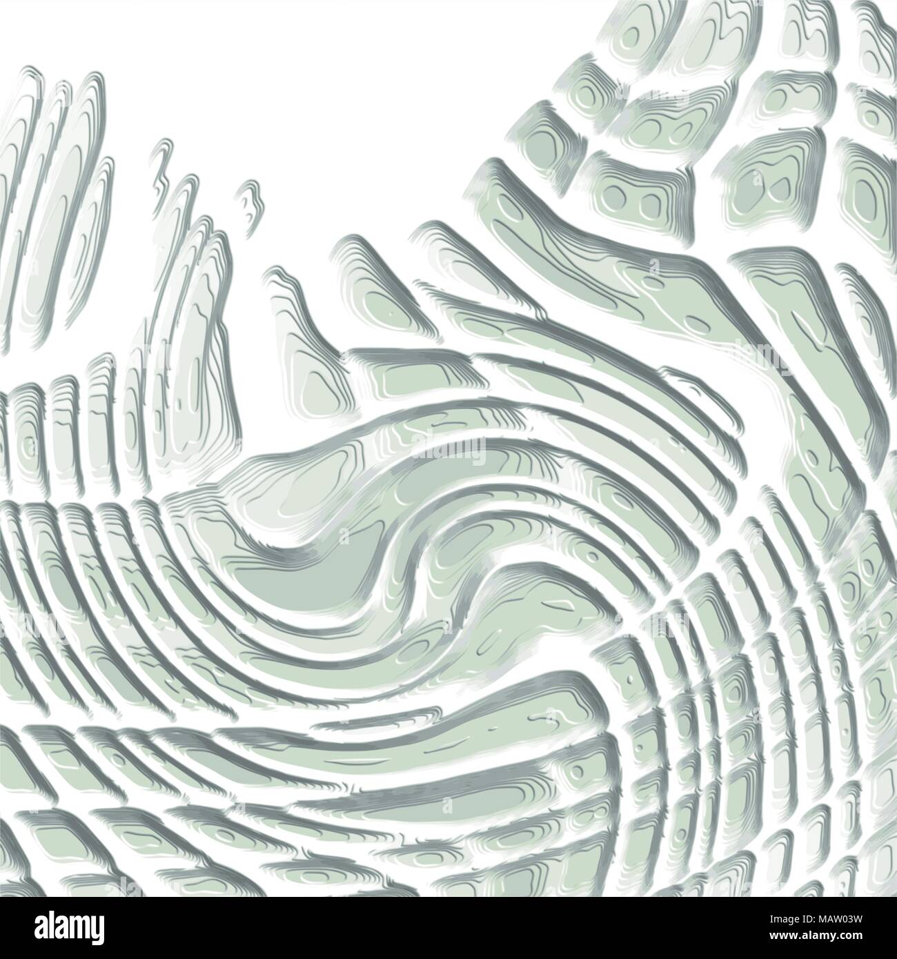 green 3D swirly spiral background pattern, vector illustration Stock ...