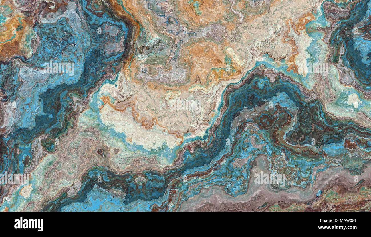 The tile of turquoise raw gemstone texture. Colorful background. 2d ...