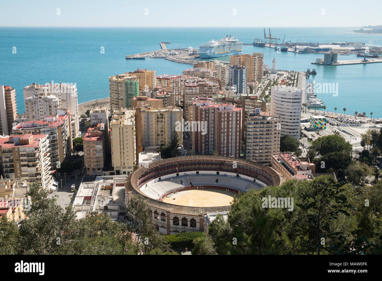 Malaga spain city spring hi-res stock photography and images - Alamy